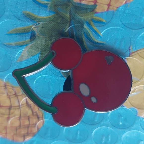 Disney | Jewelry | Disneys Cherry Mickey Mouse Pin | Poshmark